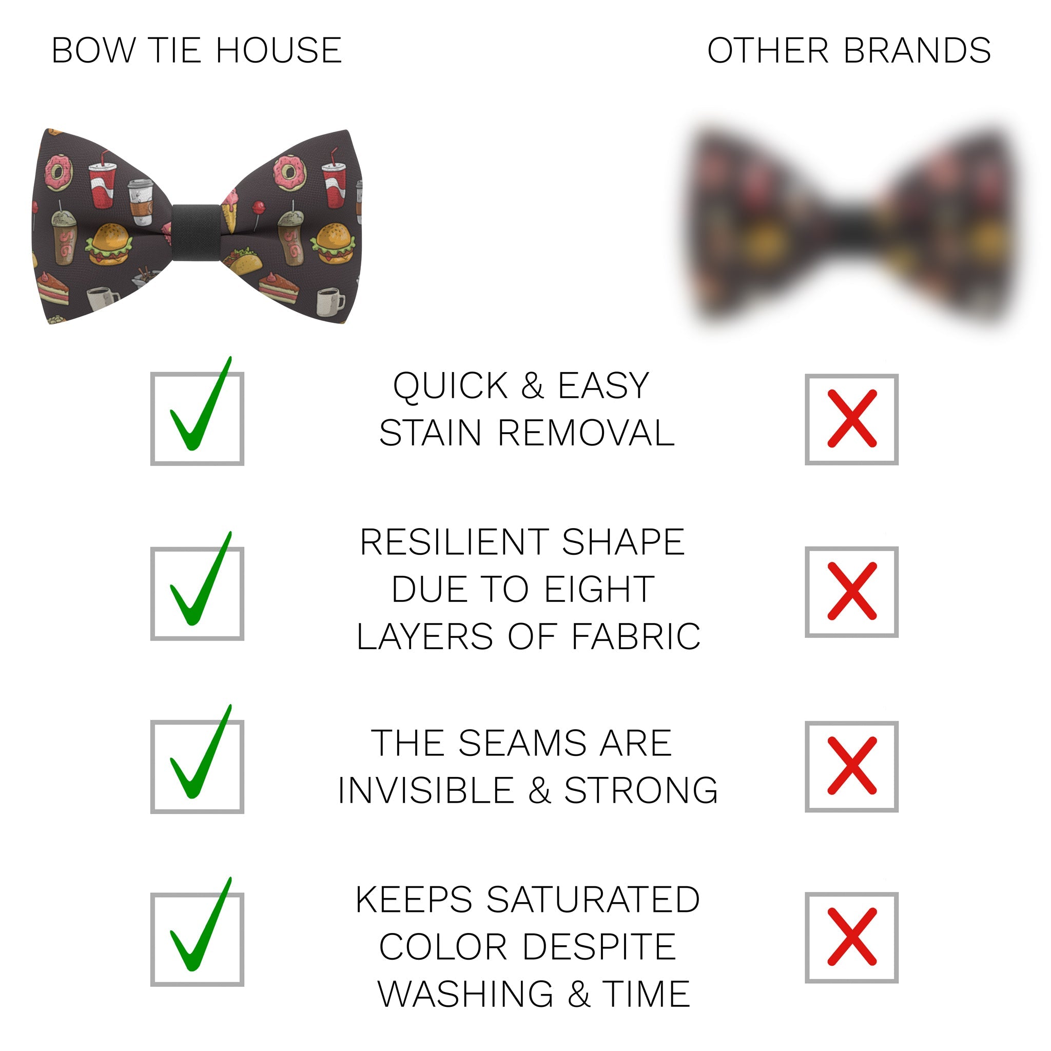 Fast Food Bow Tie – Bow Tie House