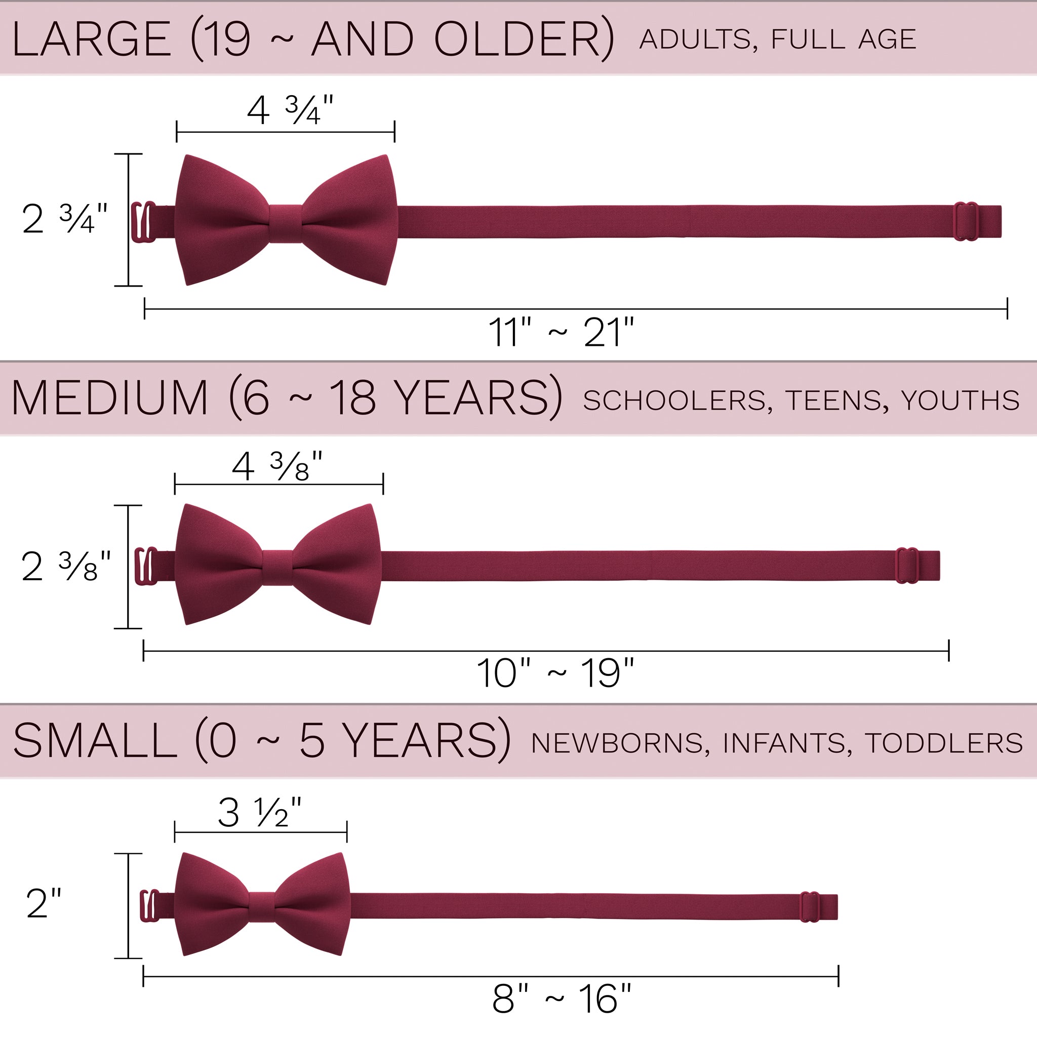 Deep Red Bow Tie – Bow Tie House
