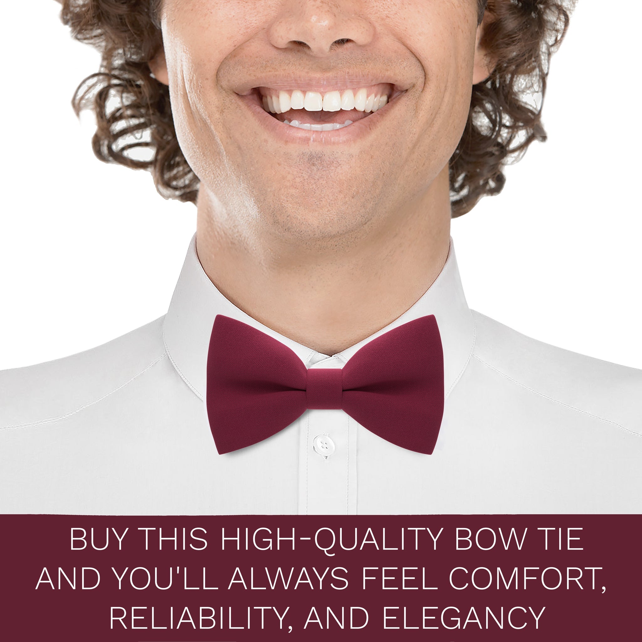Deep Red Bow Tie – Bow Tie House
